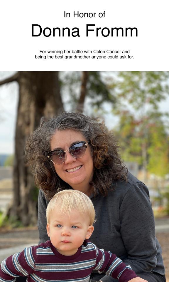 Luminaria In Honor Of Donna Fromm - American Cancer Society